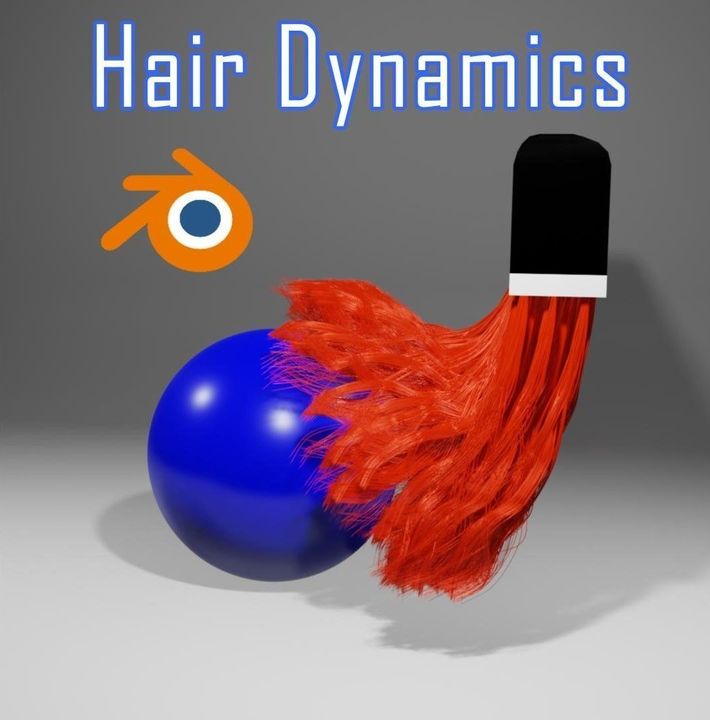 How to animate hair with Blender Hair Dynamics
