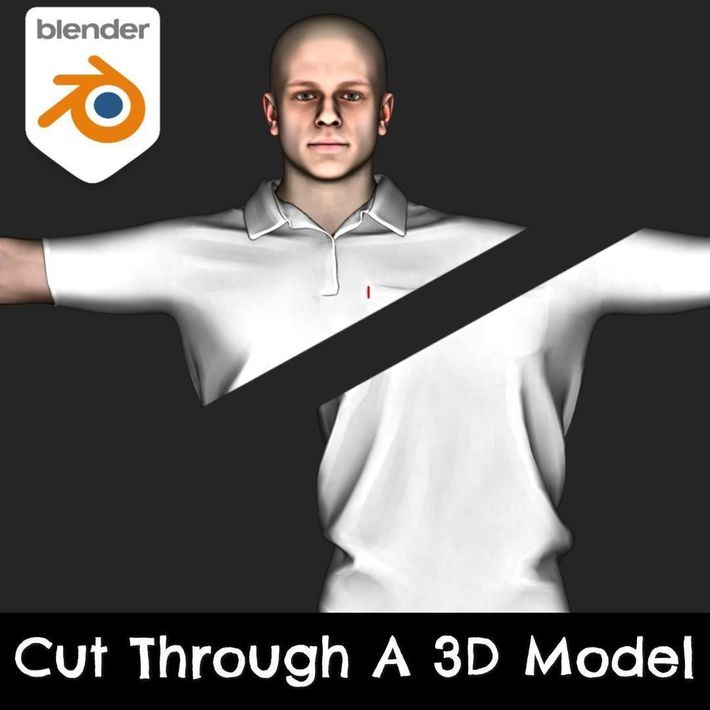How To Cut Through A 3D Model In Blender 3.5