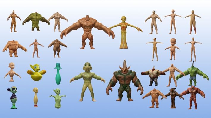 Automatic character design